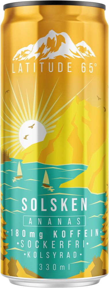 LATITUDE 65 SOLSKEN 330ML – Snacksbolaget