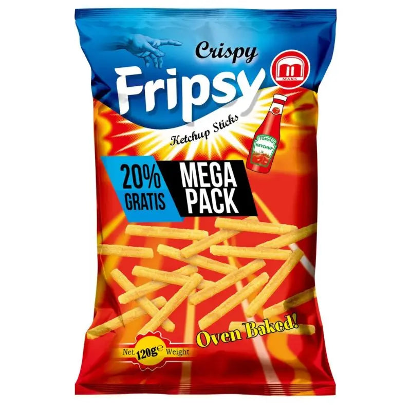 FRISPY CRISPY KETCHUP 120G – Snacksbolaget