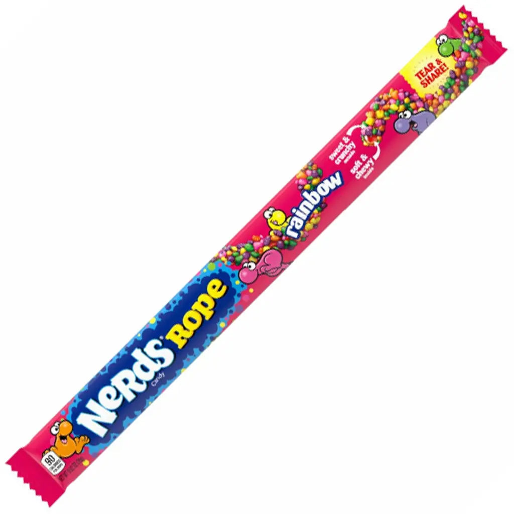 NERDS ROPE RAINBOW 26G – Snacksbolaget